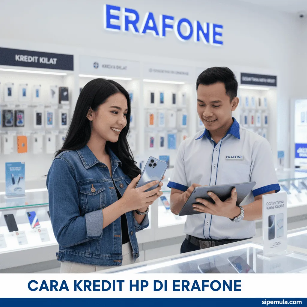 Cara Kredit HP di Erafone 2026: Panduan Lengkap Tanpa Kartu Kredit ...